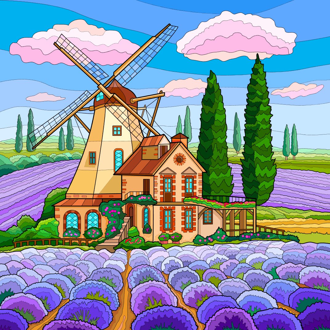 Jigsaw Puzzle | Paint by numbers 451 | 144 pieces | Jigidi