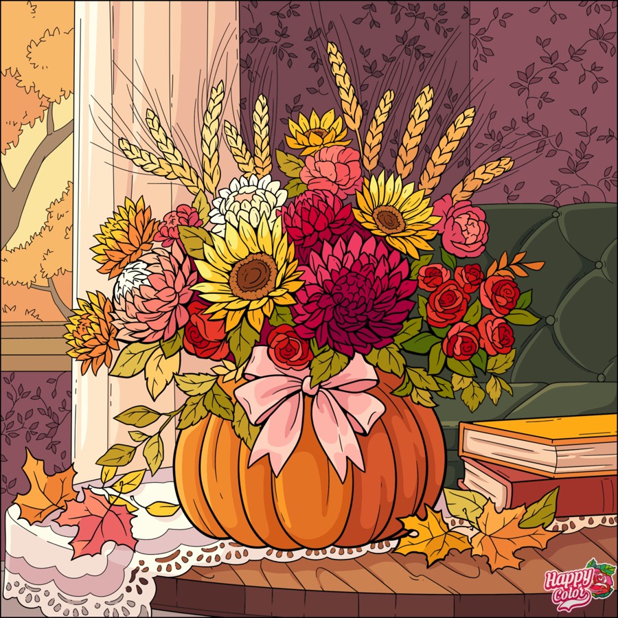 Jigsaw Puzzle | 64 pieces | Fall Decorations | Jigidi