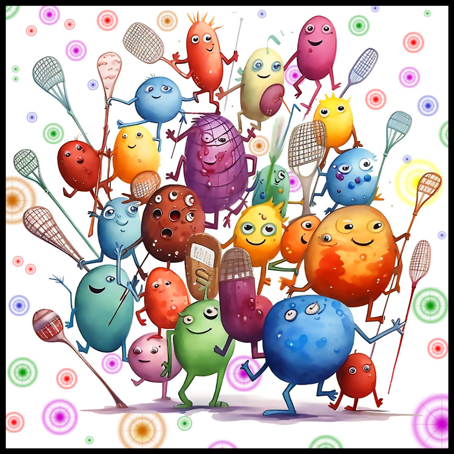 Solve Blobs 6 jigsaw puzzle online with 600 pieces