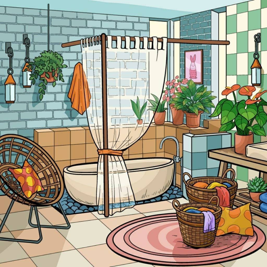 Solve 221 Paint by Number - The Return jigsaw puzzle online with 64 pieces