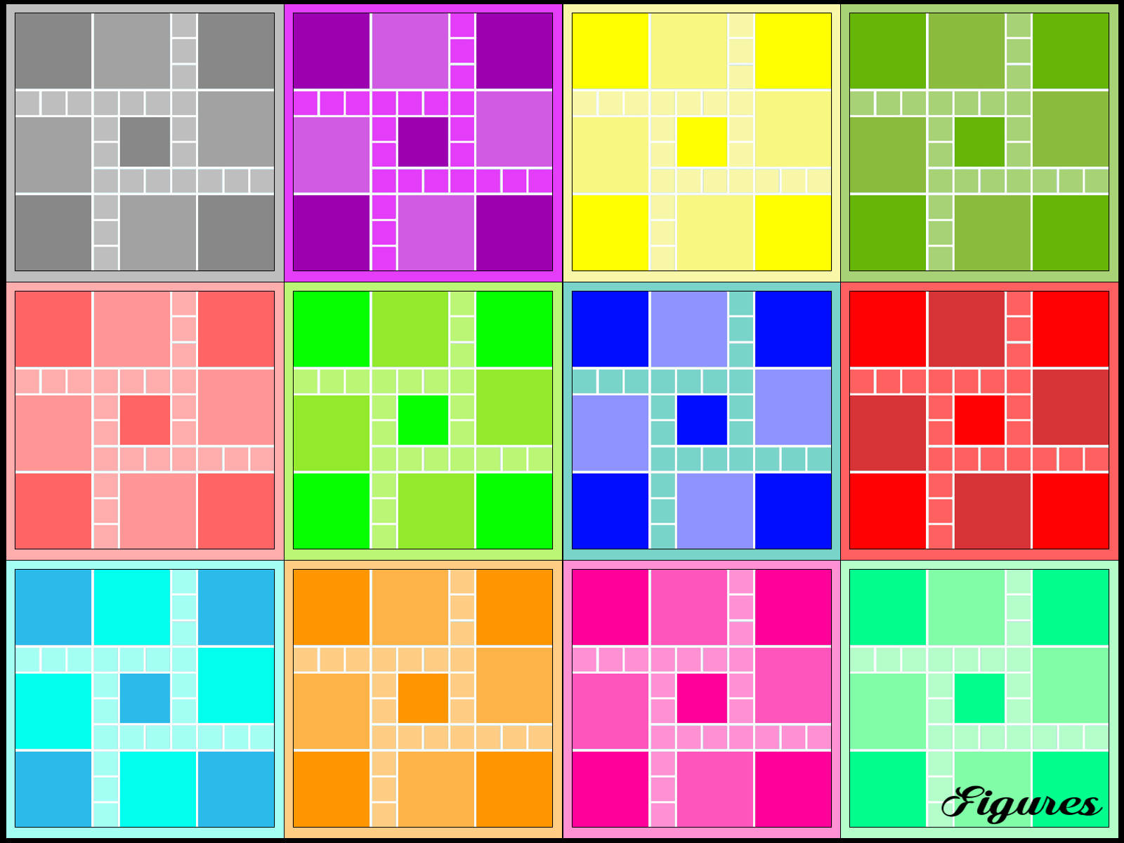 Jigsaw Puzzle | 540 pieces | Squares Within Squares 2 | Jigidi