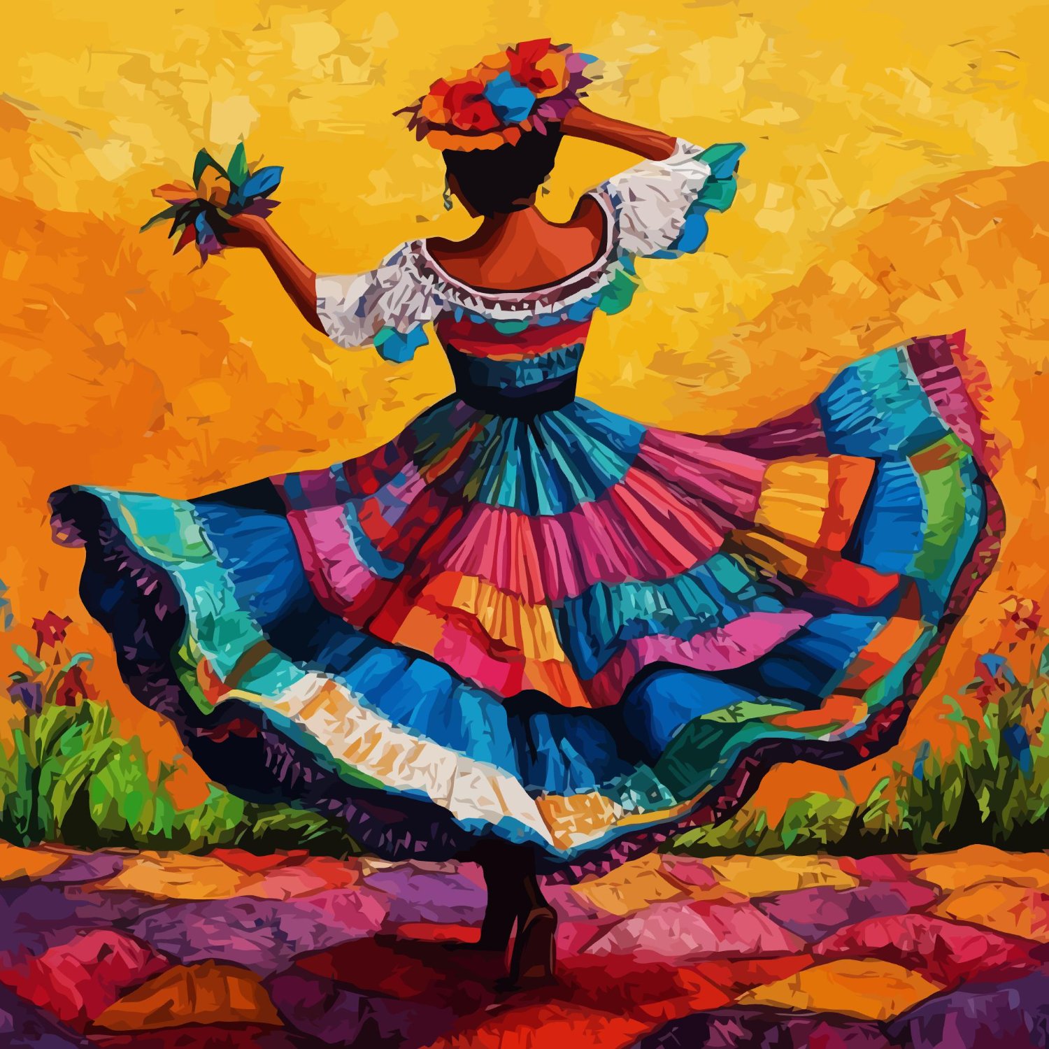 Solve The Dance jigsaw puzzle online with 400 pieces