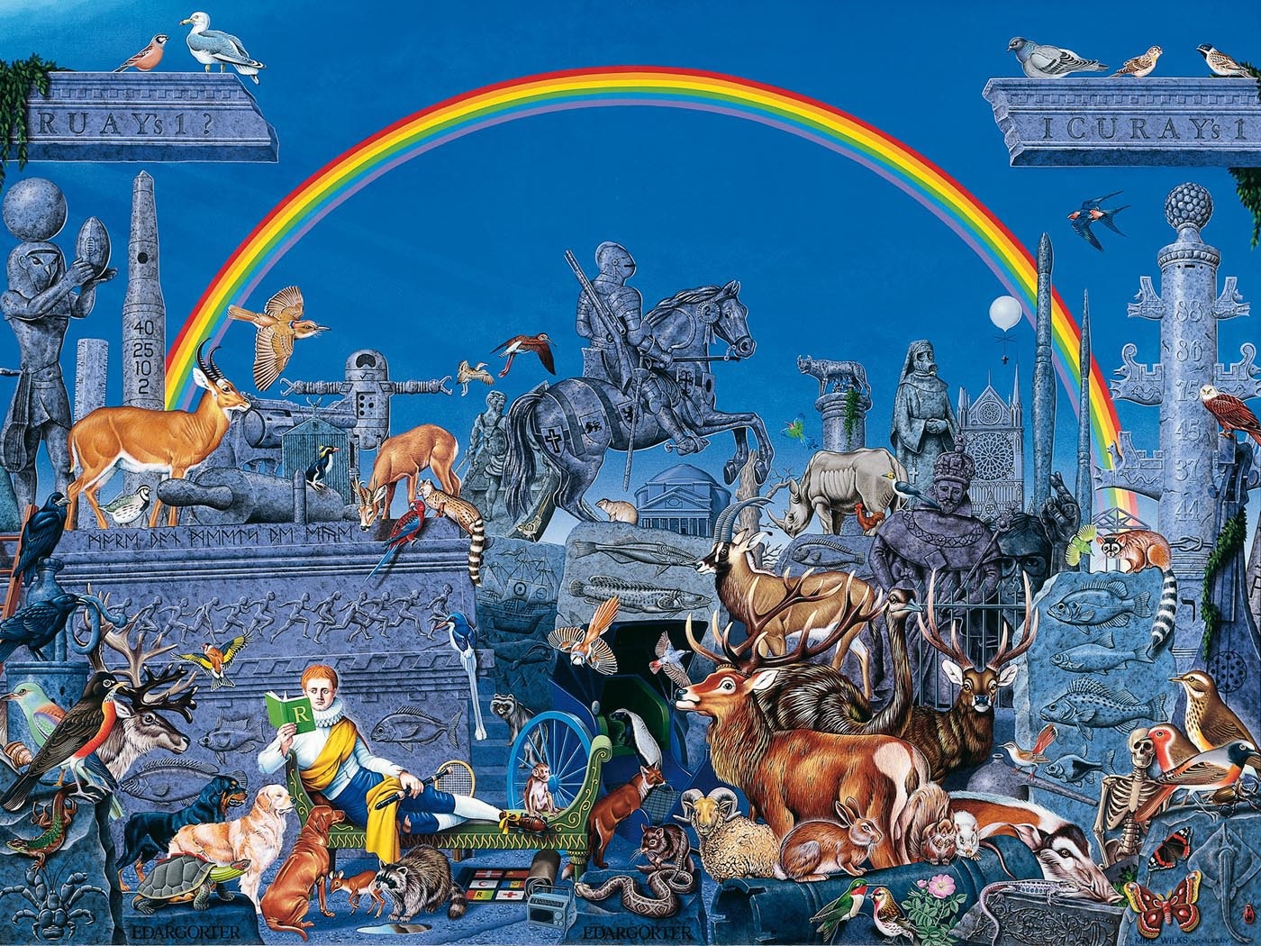 Solve The Ultimate Alphabet The Letter R by Mike Wilks jigsaw puzzle ...