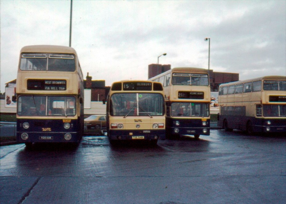 Solve WMPTE Daimler Fleetlines and Leyland National West Bromwich bus ...