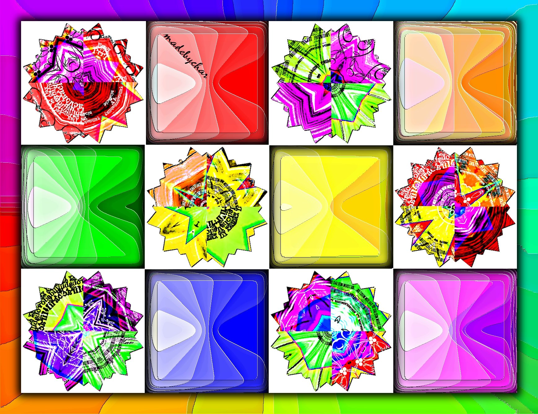 Solve Fractured Puzzle... jigsaw puzzle online with 192 pieces