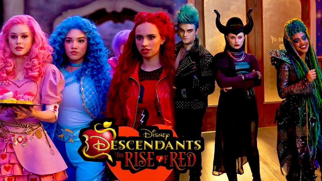 Solve Descendants The Rise of Red jigsaw puzzle online with 120 pieces