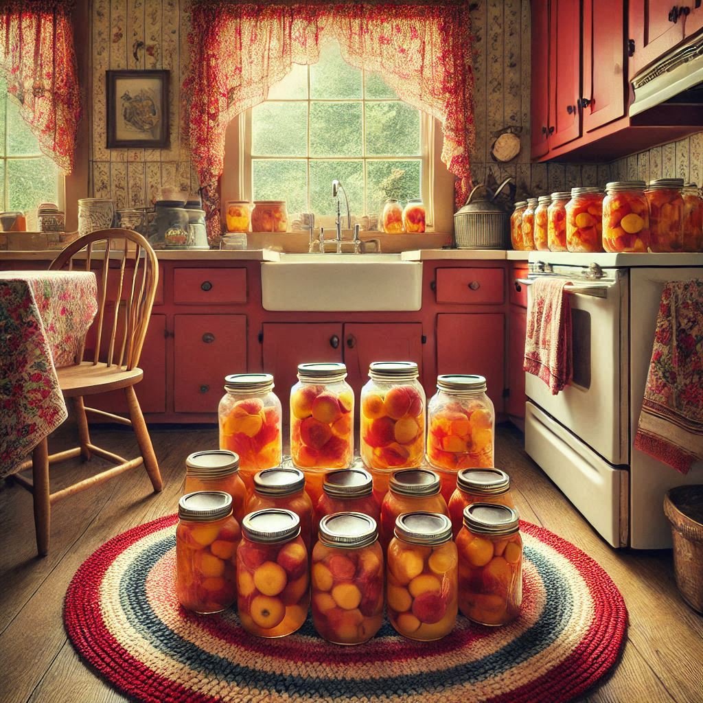 Solve Canning Kitchen jigsaw puzzle online with 49 pieces