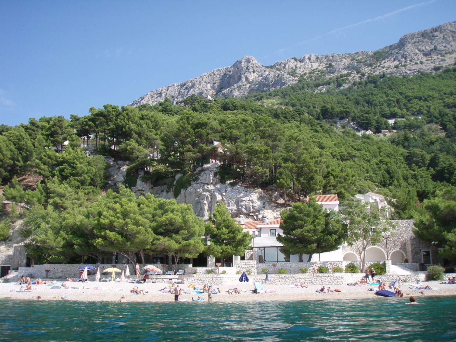 Solve Brela, Croatia jigsaw puzzle online with 108 pieces