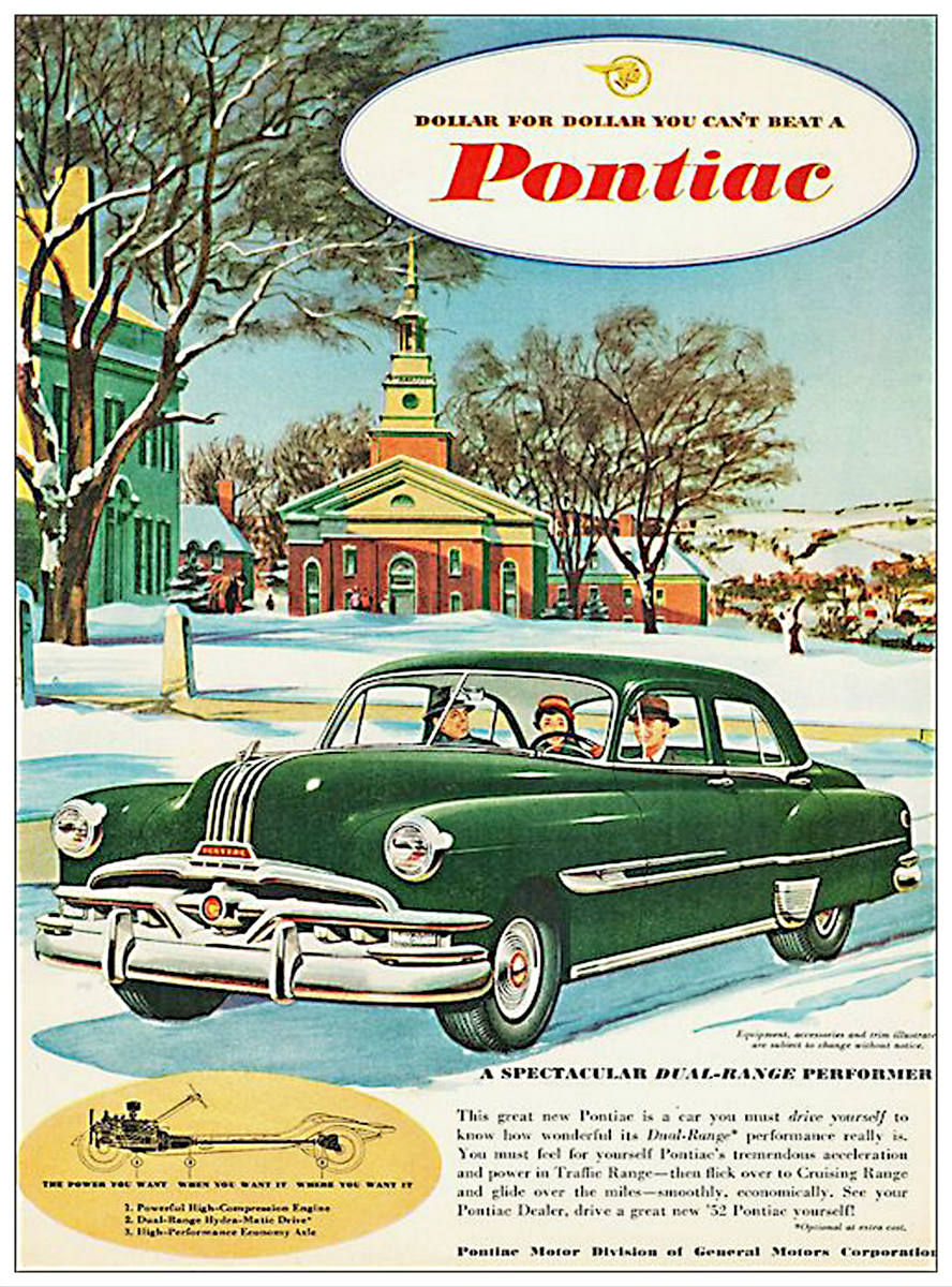 Solve Vintage ad - Pontiac jigsaw puzzle online with 266 pieces