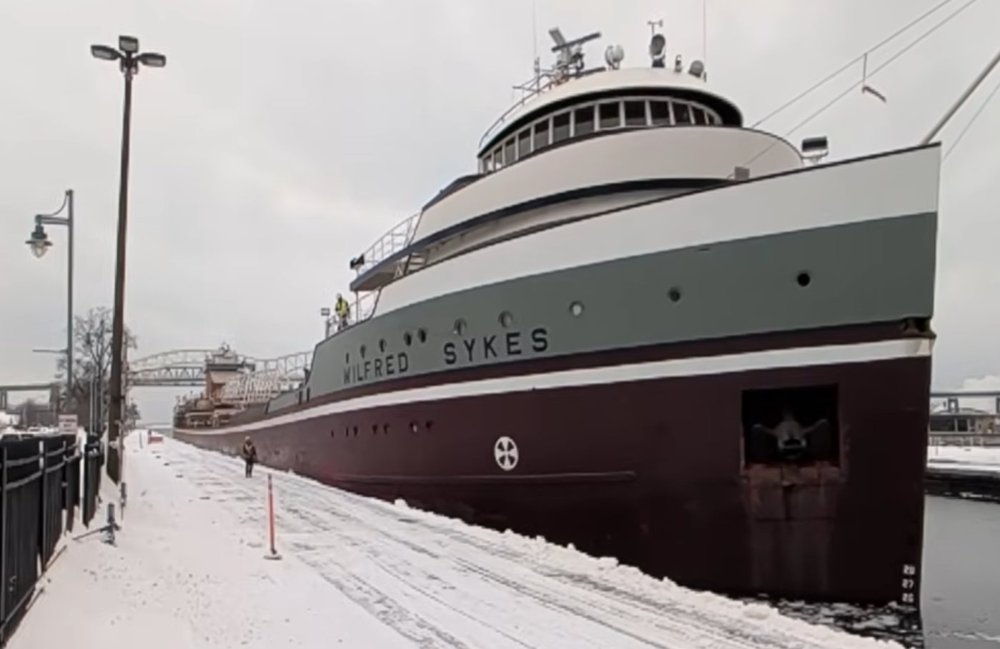 Solve SS Wilfred Sykes at the Soo locks 2025-12-23 12.50.38 PM jigsaw ...