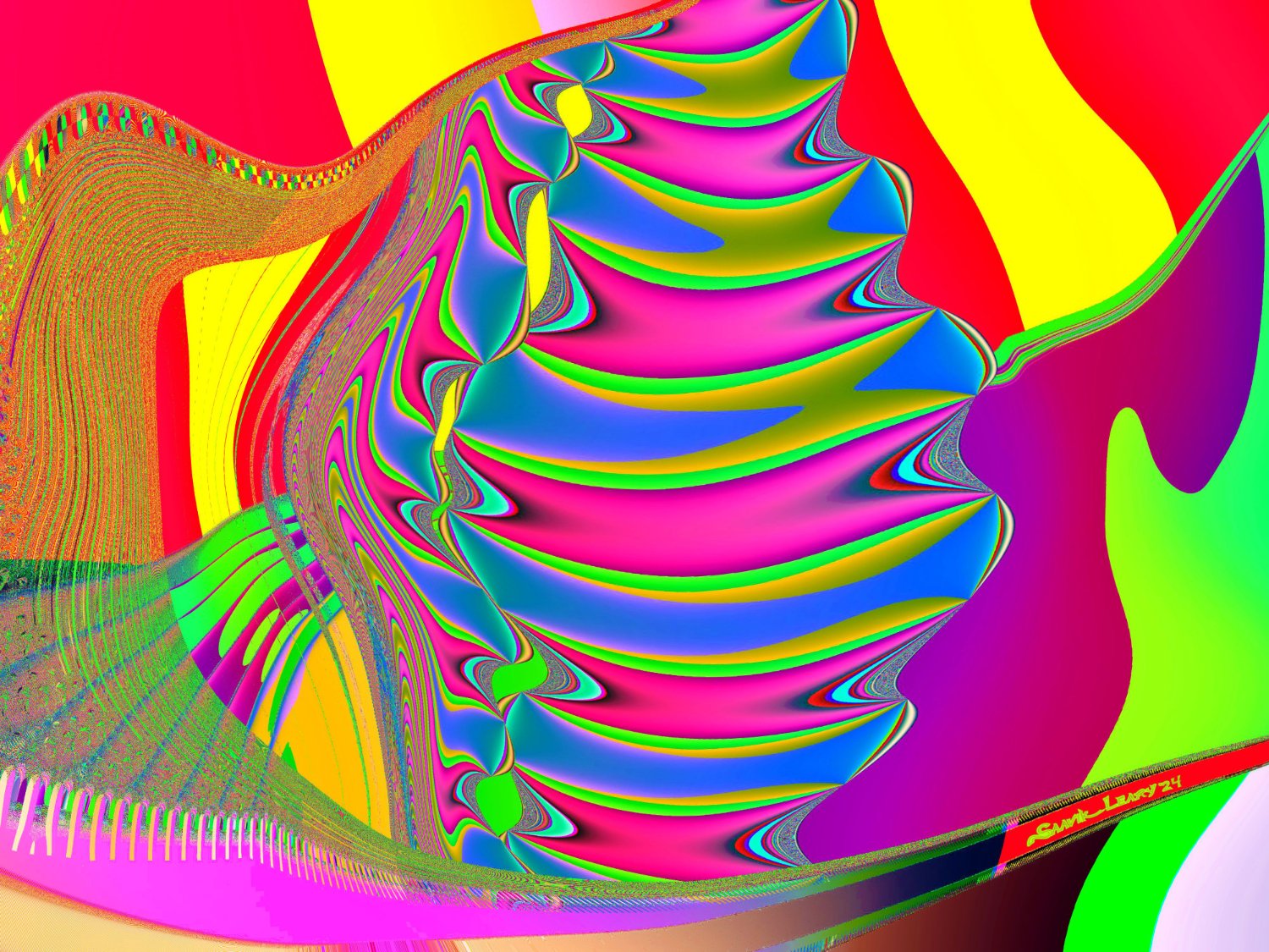 Solve 04222024 Extra fractal #5 Sterling Variation jigsaw puzzle online ...