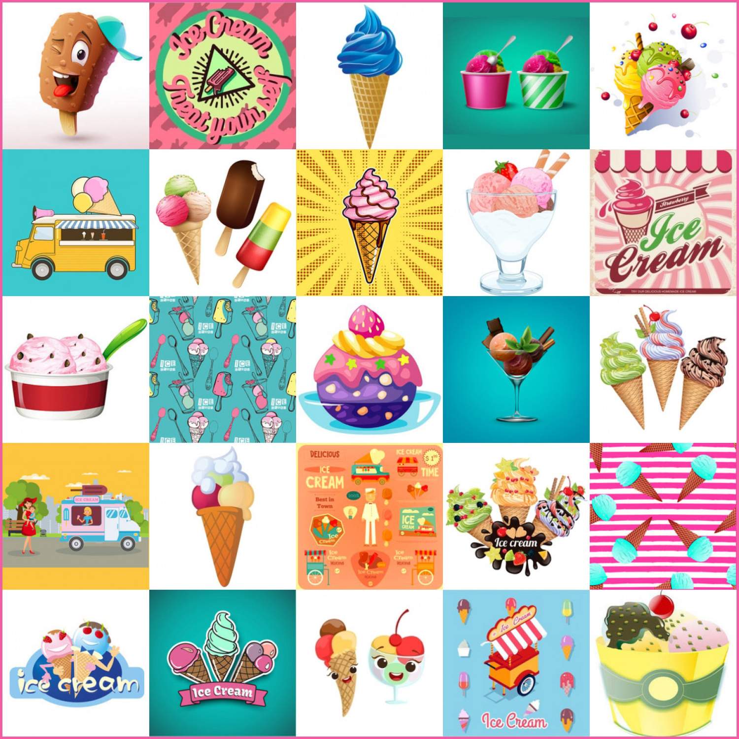 Solve It's Time for Ice Cream jigsaw puzzle online with 529 pieces