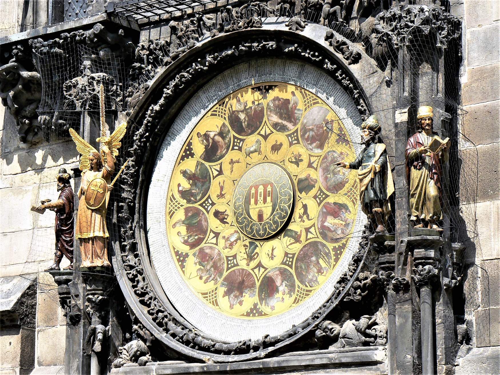 Solve One of the faces of the Astronomical Clock, Prague jigsaw puzzle ...