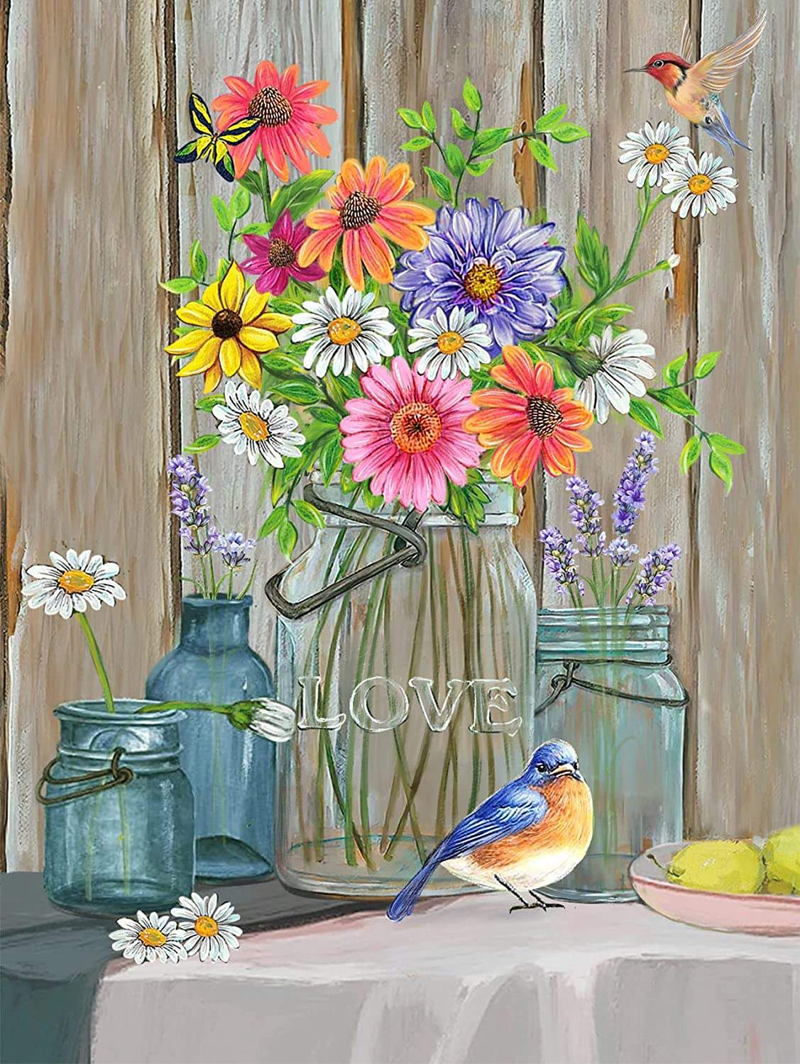 Solve Spring Flowers jigsaw puzzle online with 192 pieces