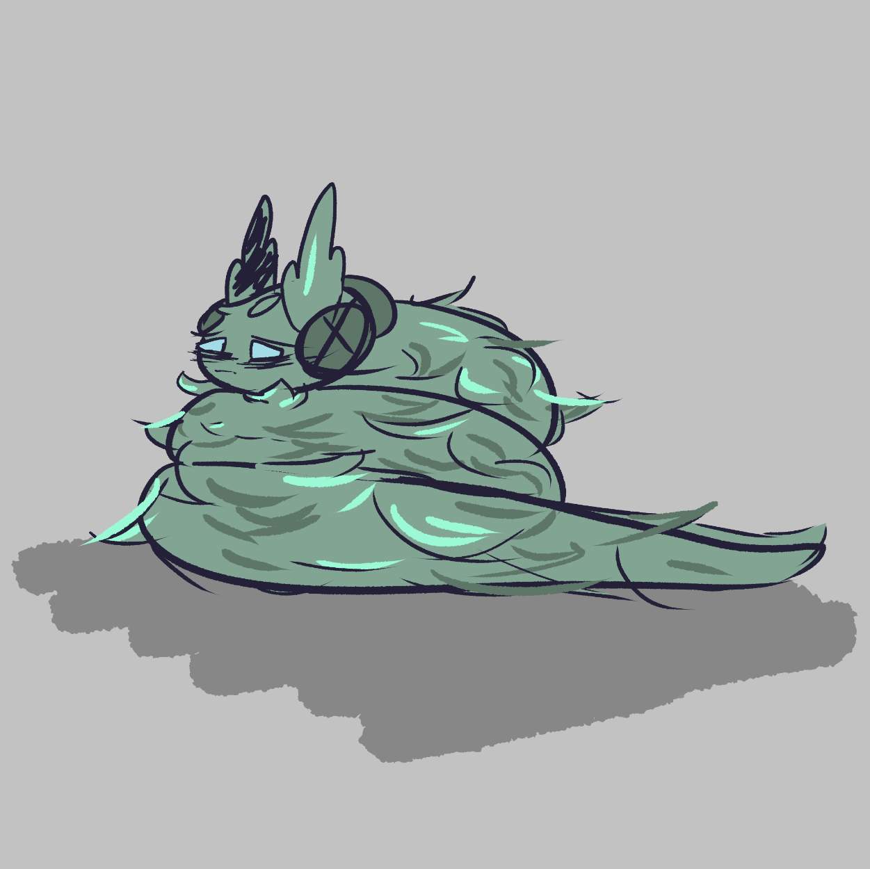 Solve emo snake jigsaw puzzle online with 100 pieces