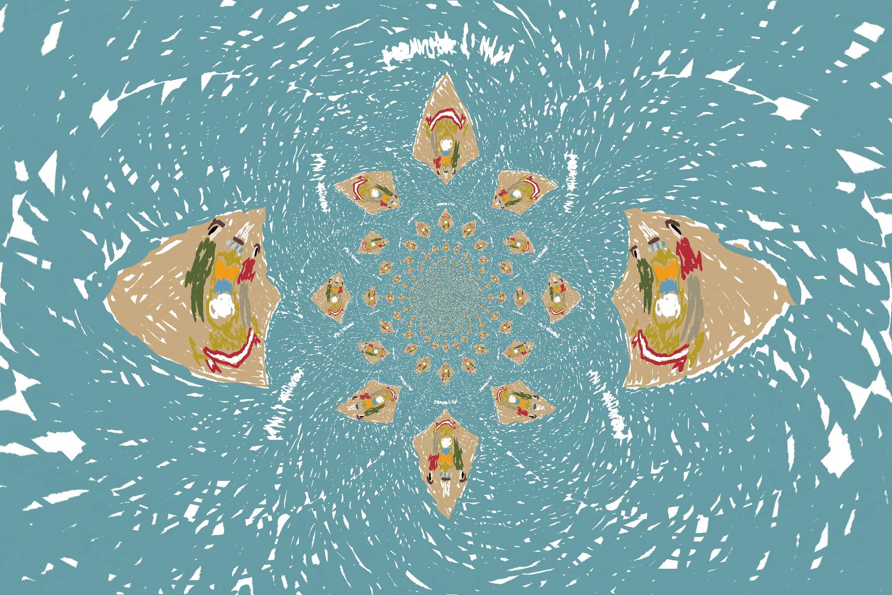 Solve Glutton for Punishment 01_Flag_of_Delaware color scribbles polar ...