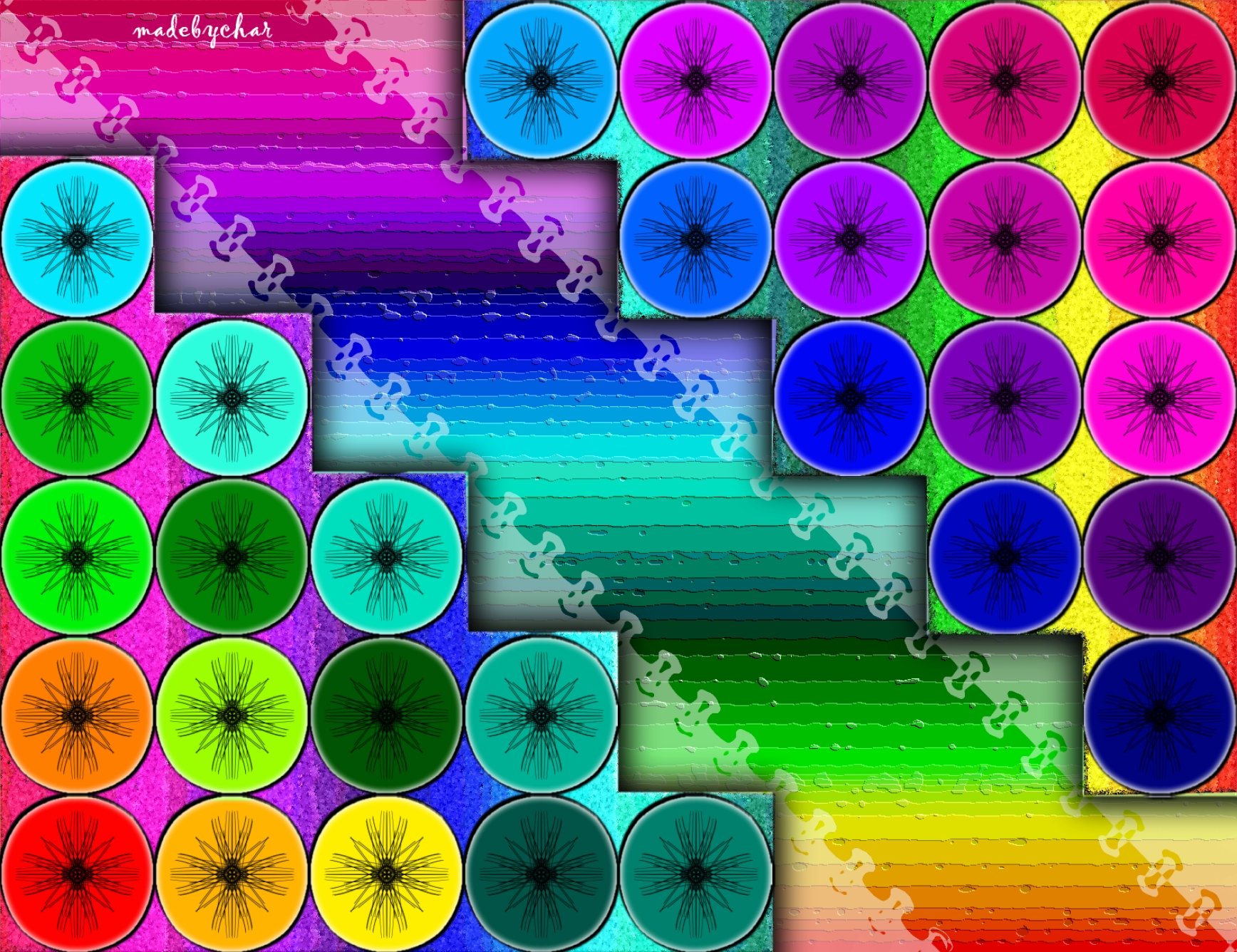 Solve Building Rainbows,,, jigsaw puzzle online with 99 pieces