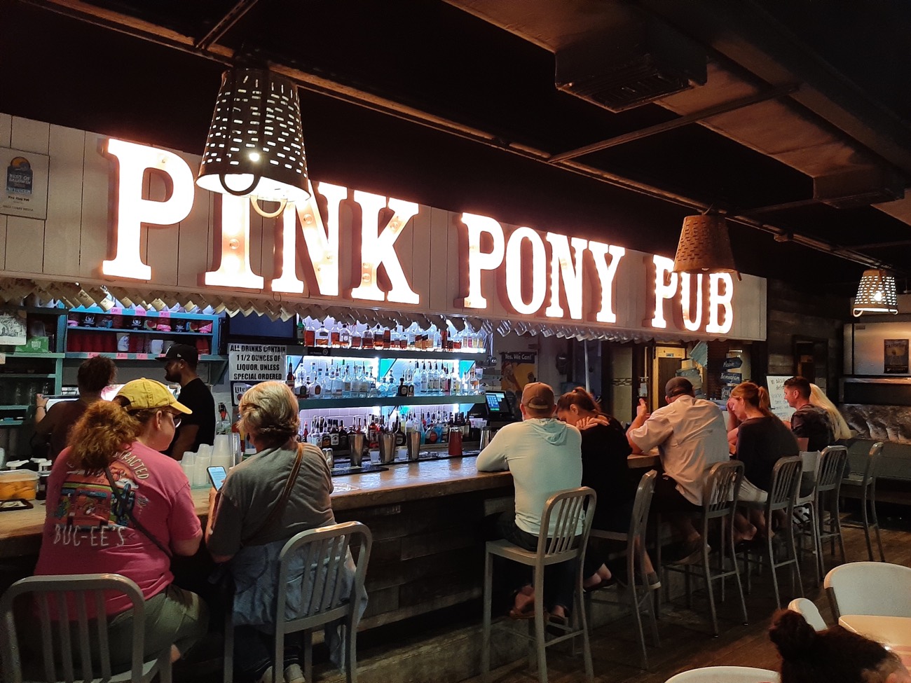 Solve Pink Pony Pub jigsaw puzzle online with 130 pieces