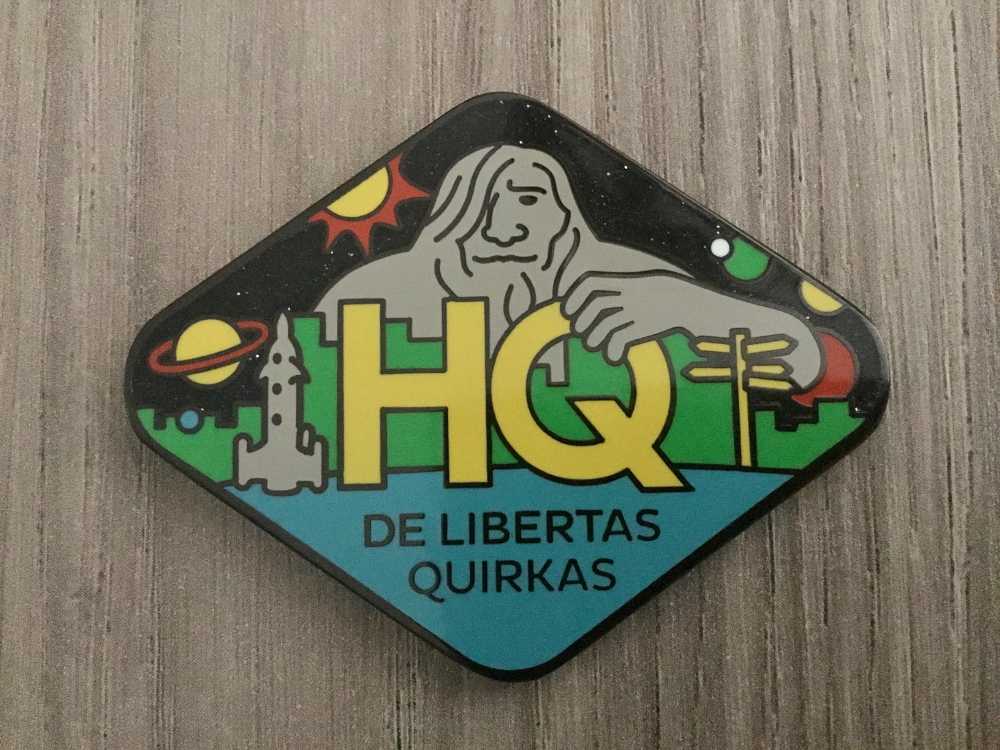 Jigsaw Puzzle | 108 pieces | FamDa’s HQ GeoTour Geocoin | Jigidi