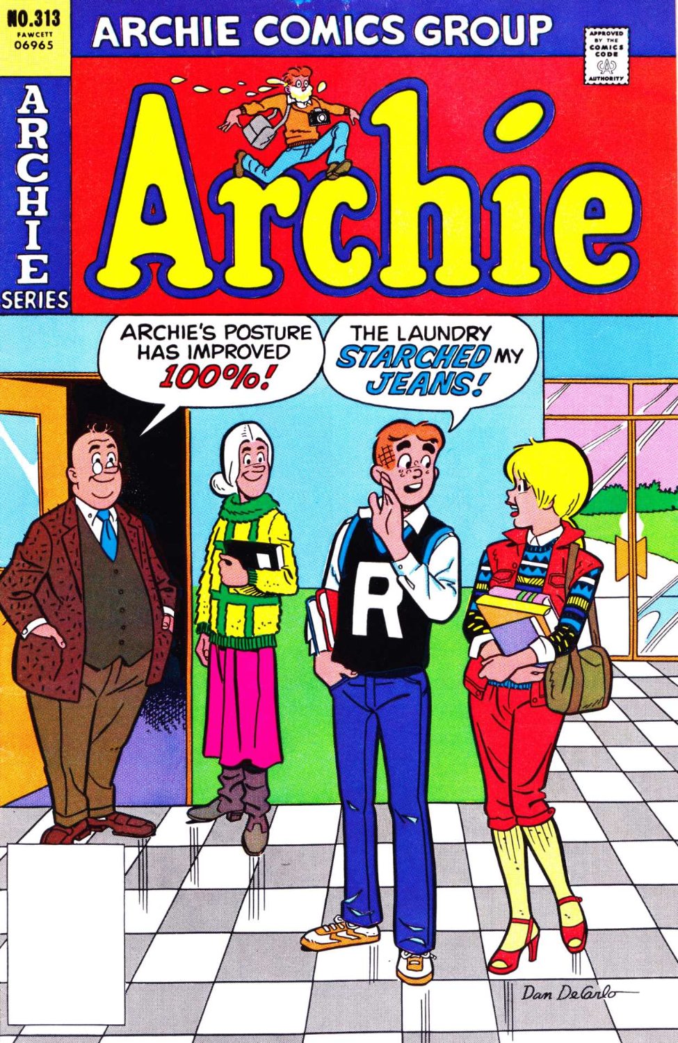 Solve Archie (Feb 1982) jigsaw puzzle online with 96 pieces