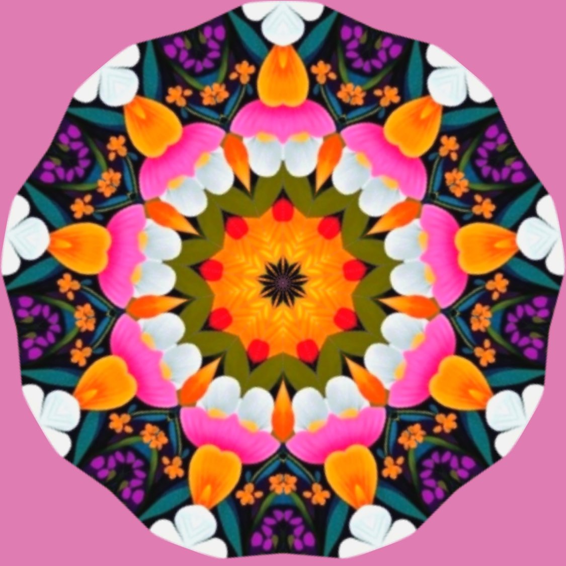 Solve Kaleidoscope jigsaw puzzle online with 25 pieces