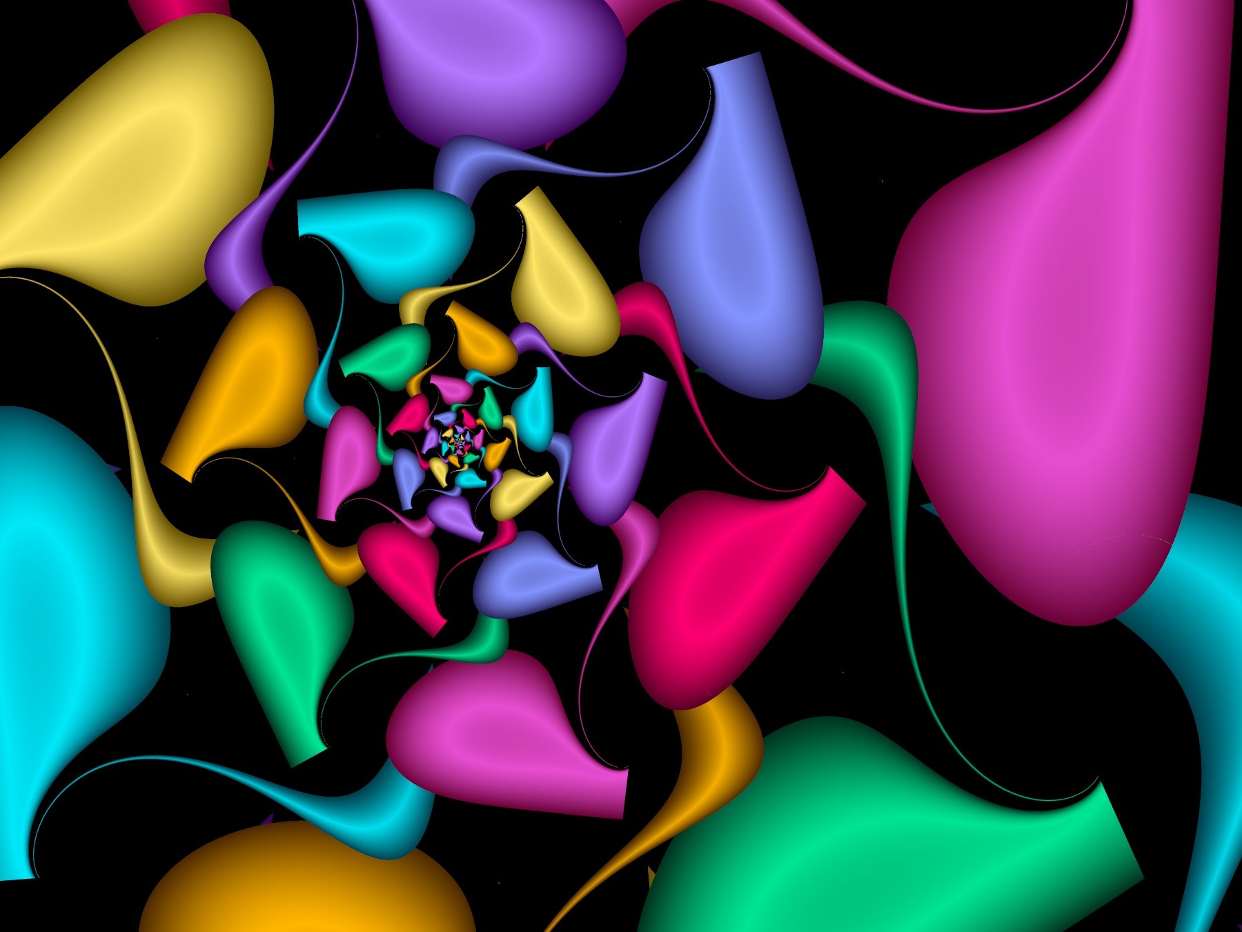 Solve Bright Spiral 59 jigsaw puzzle online with 450 pieces