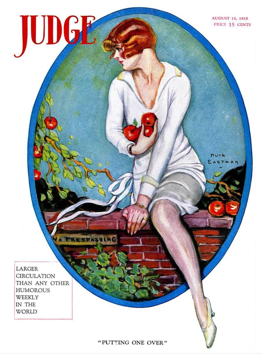 Solve Vintage illustrations/pictures - Judge Magazine Cover 1925 jigsaw ...