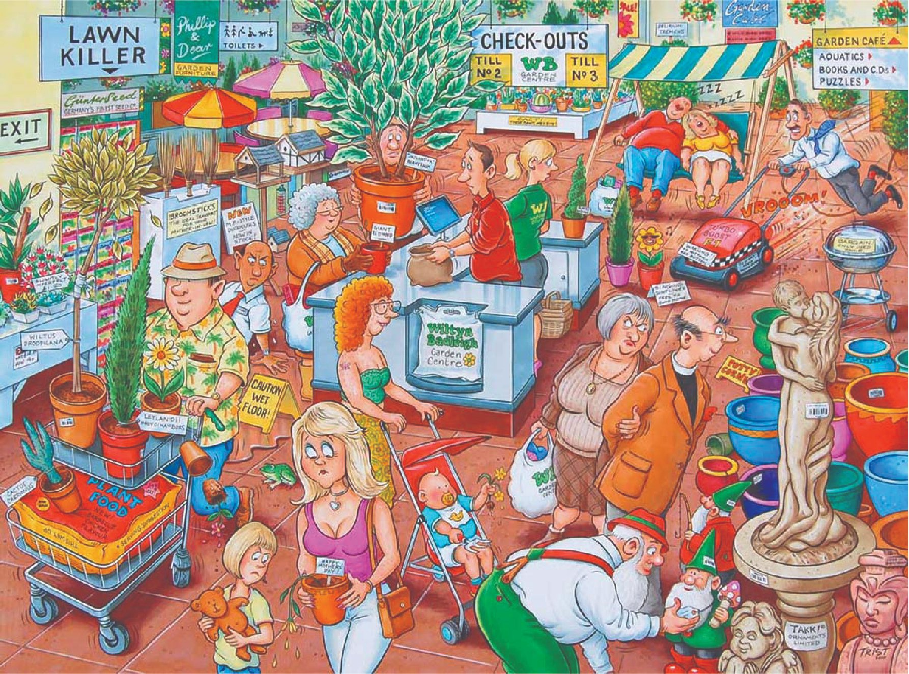 Solve WB-Check-outs jigsaw puzzle online with 594 pieces