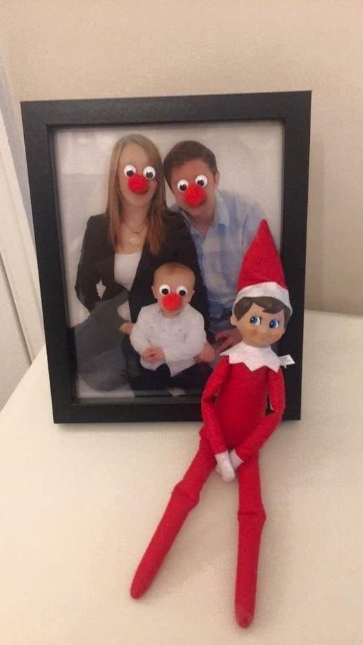 Solve Wobblybear's Fun Stuff (wbfs) - Elf on the shelf family portrait ...