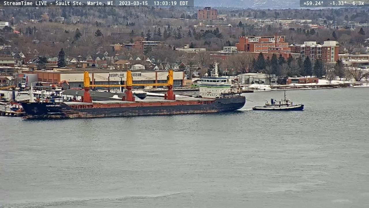 Solve Harvest Spirit & W.I. Scott Purvis, Sault Ste. Marie, March 15 ...
