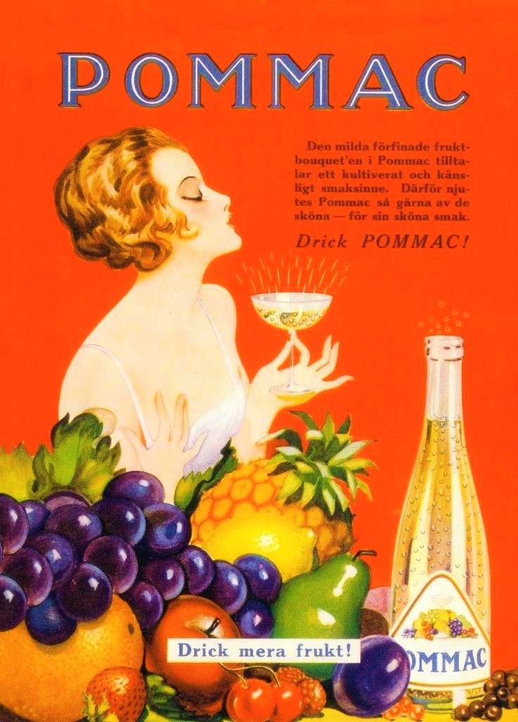 Jigsaw Puzzle | 165 pieces | Themes Vintage ads - Pommac Fruit Drink ...