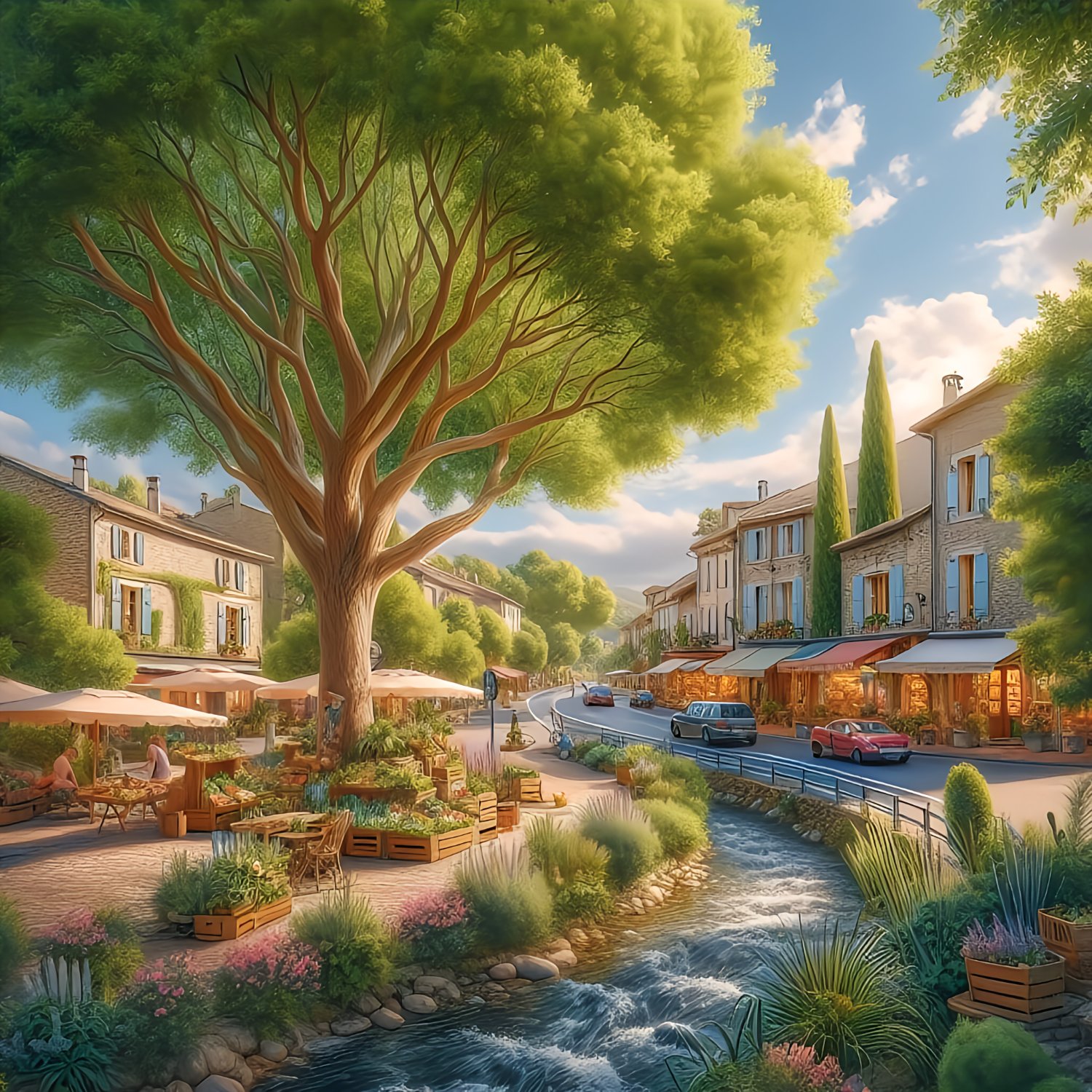 Solve Houses 28 jigsaw puzzle online with 400 pieces