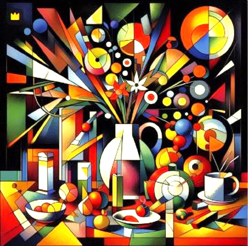 Solve "Cubism" jigsaw puzzle online with 81 pieces