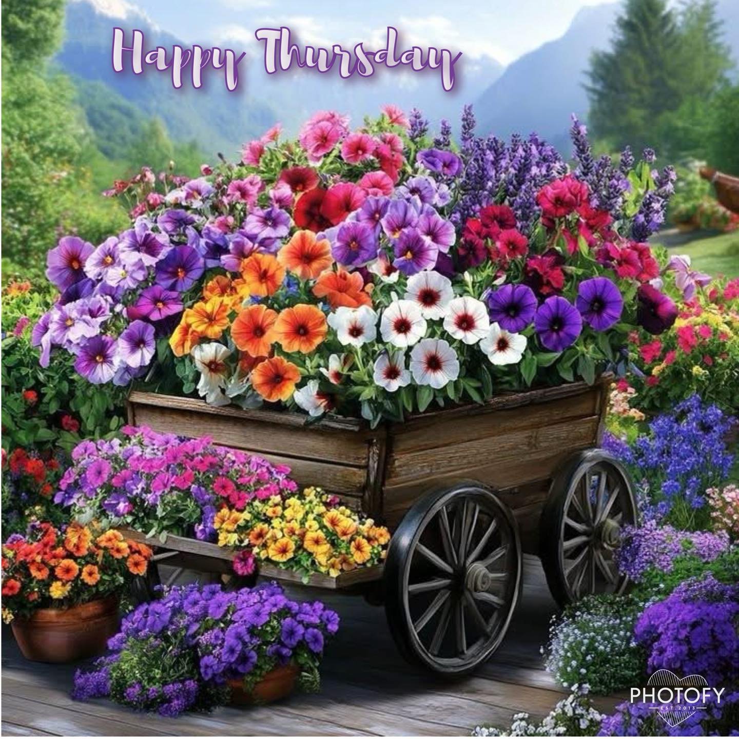 Solve Good Morning - Happy Thursday! jigsaw puzzle online with 64 pieces