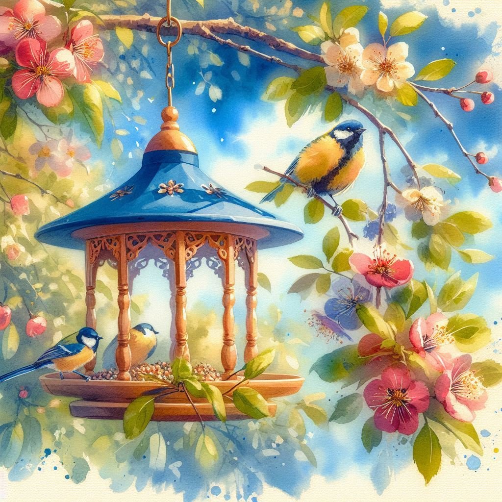 Solve Feeding the birds (resize 9 to 306 pieces) jigsaw puzzle online ...