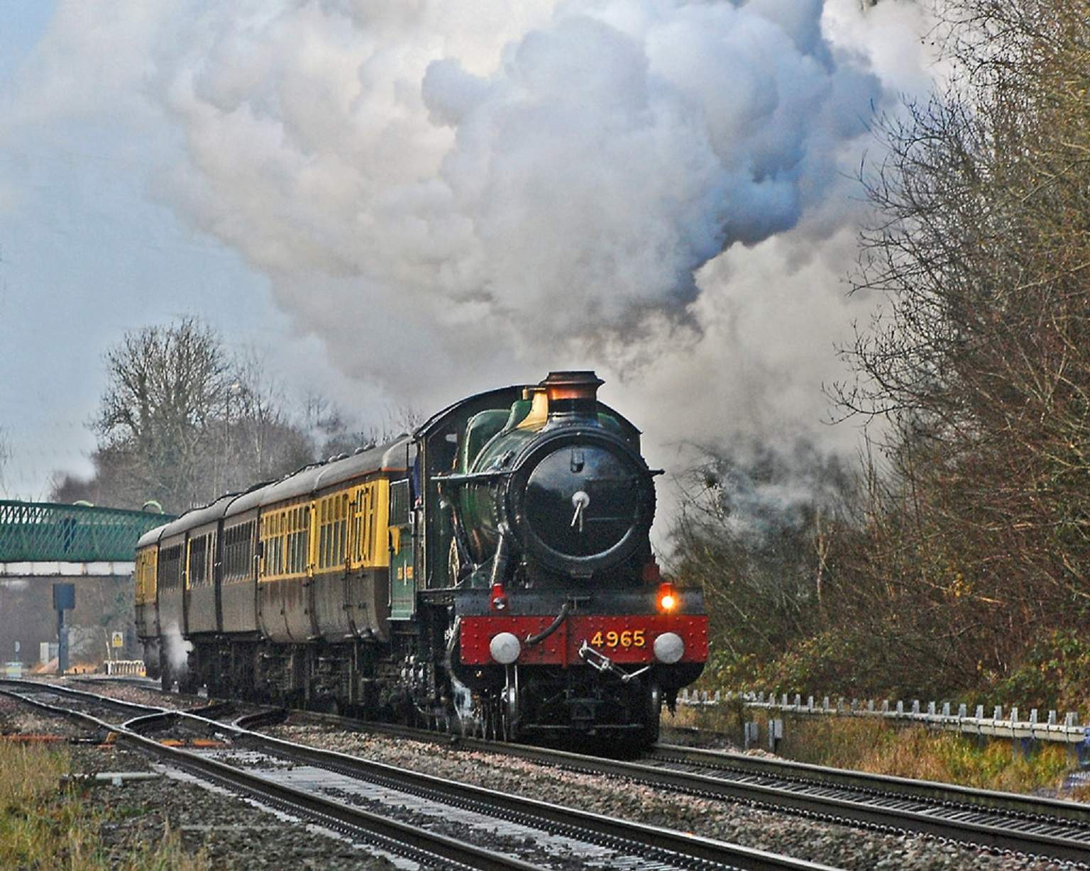Jigsaw Puzzle | GWR Hall Class 4-6-0 4965 Rood Ashton Hall. | 252 ...