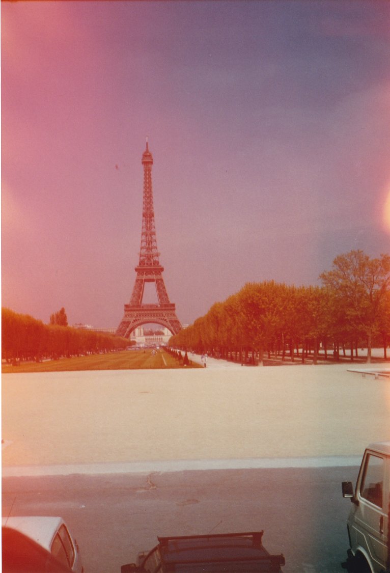 Solve Paris, France (1995) 4 of 7 (red tinge so old-style camera used ...