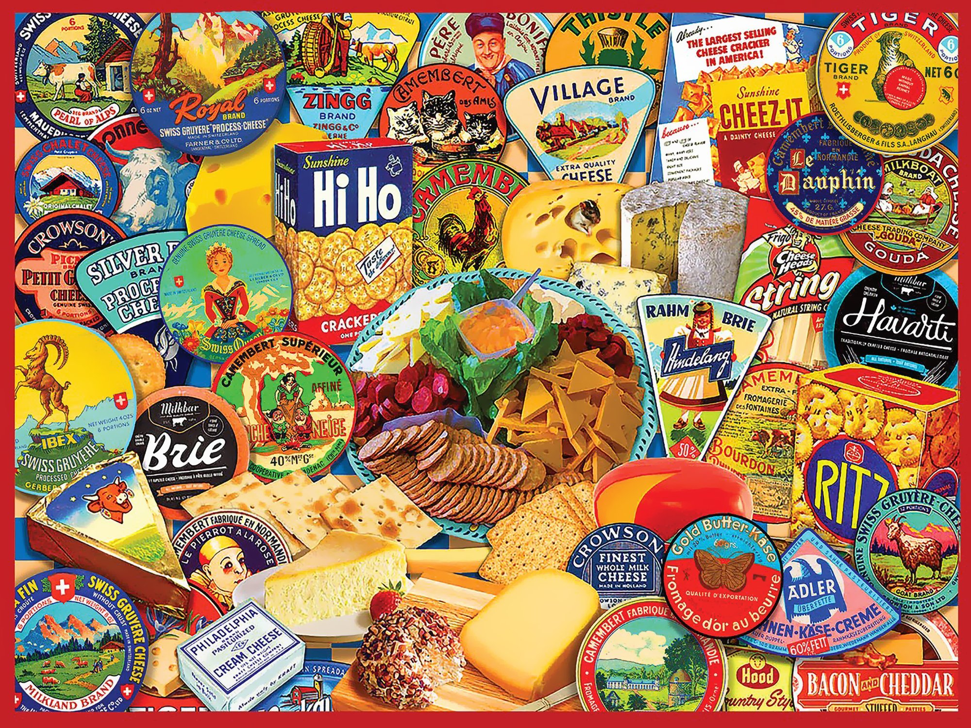 Solve Cheese & Crackers jigsaw puzzle online with 352 pieces