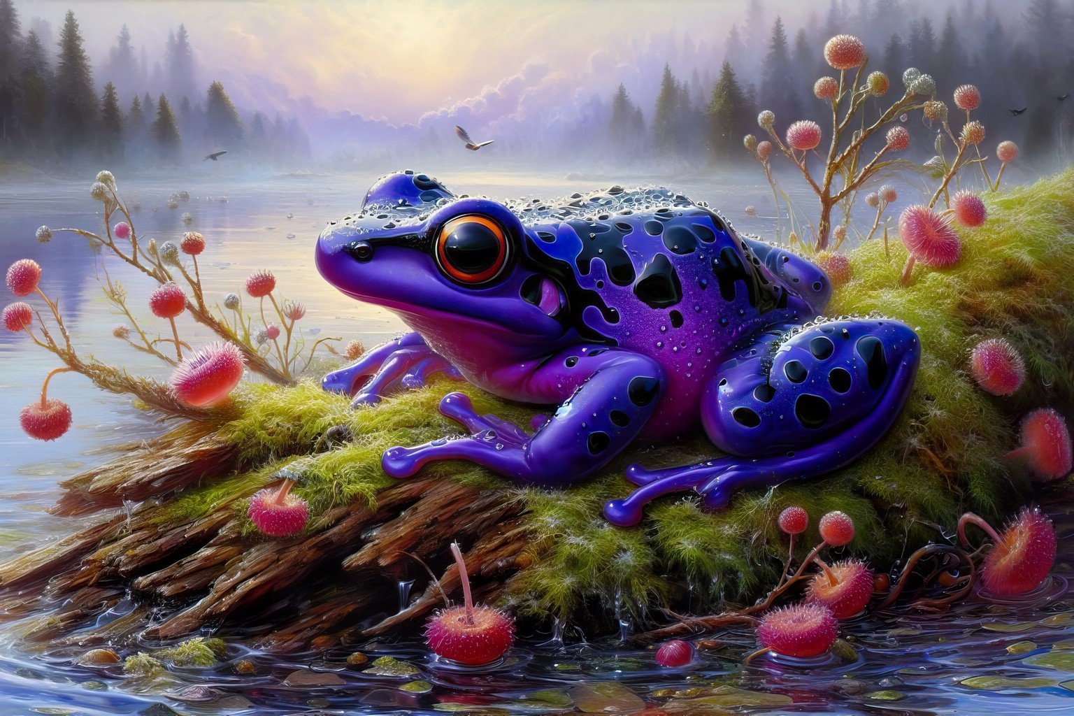 Solve frog 12 jigsaw puzzle online with 40 pieces