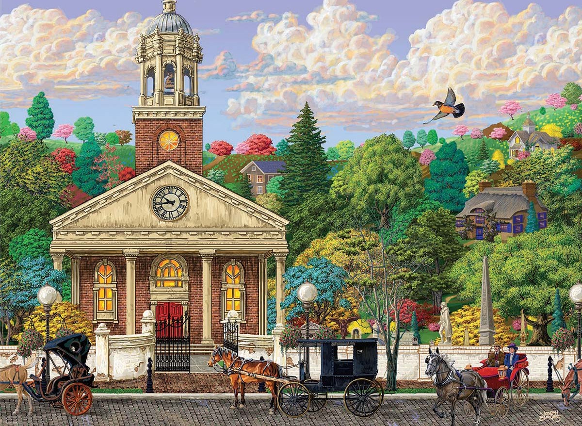 Solve The Church jigsaw puzzle online with 300 pieces