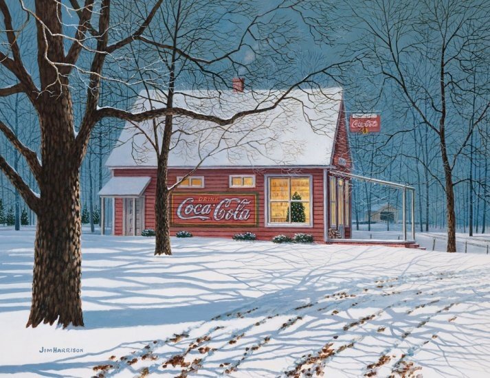 Solve Coca Cola General Store by JIm harrison jigsaw puzzle online with ...