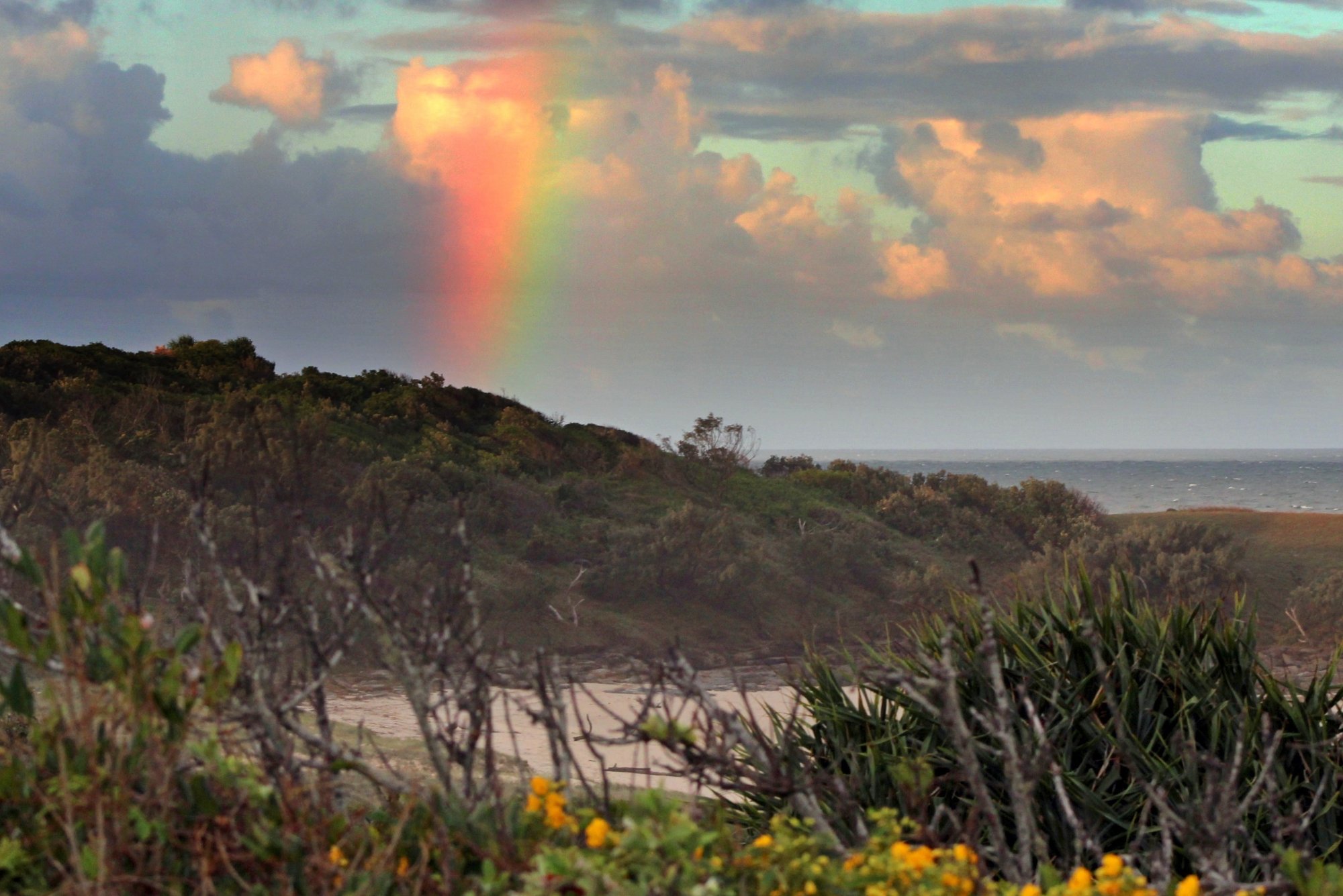 Solve Not an everyday rainbow jigsaw puzzle online with 96 pieces