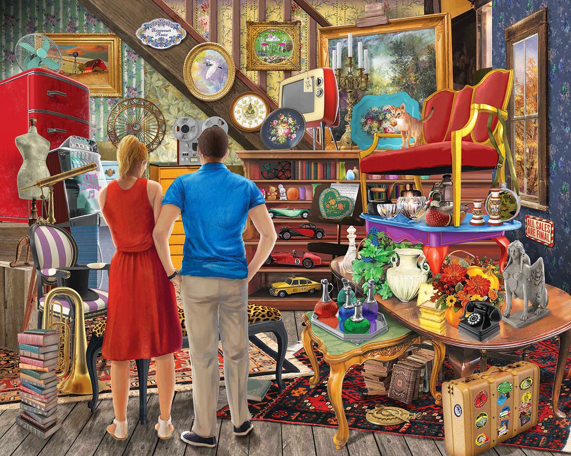 Solve Forgotten Treasures jigsaw puzzle online with 357 pieces