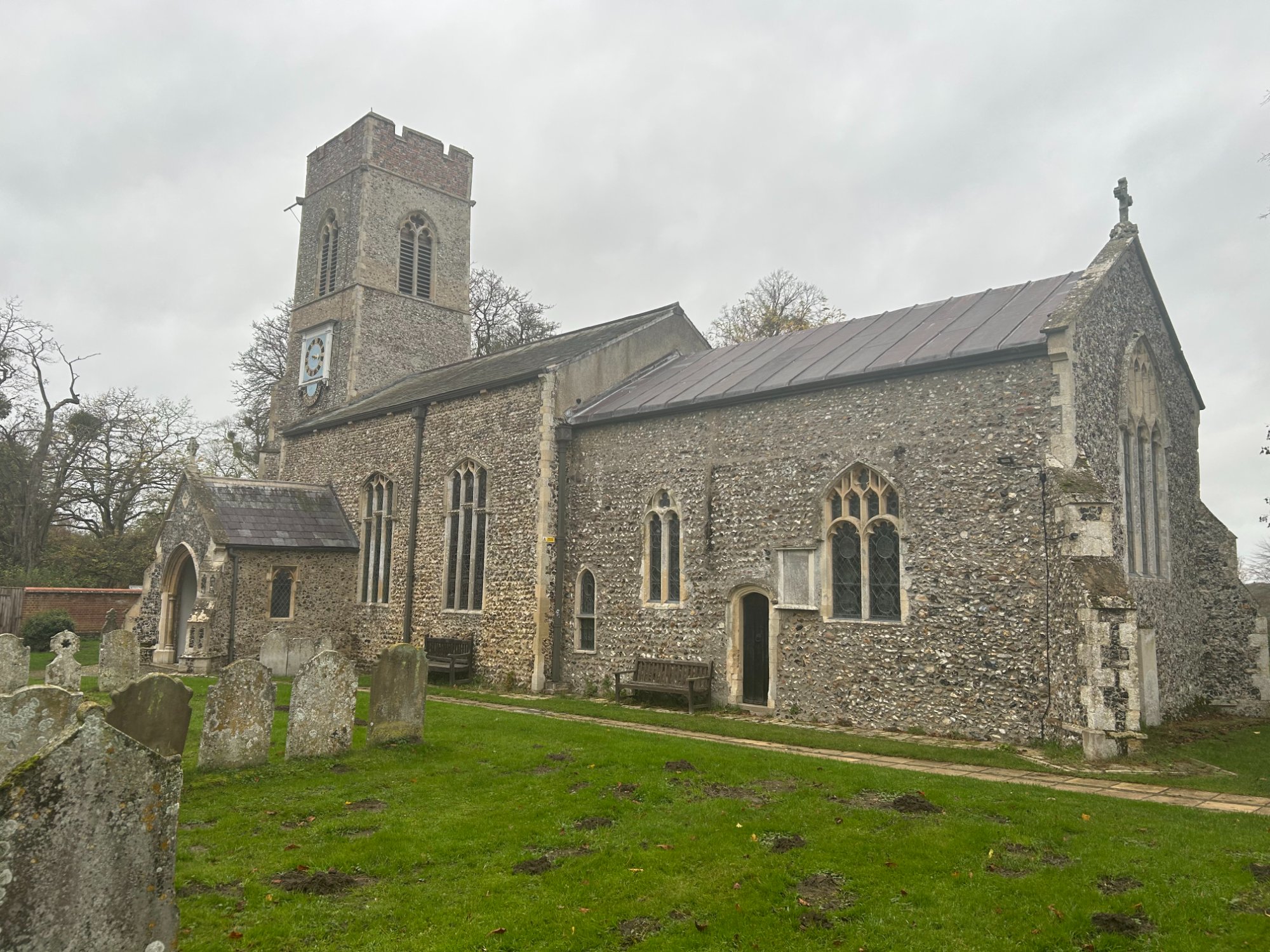 Solve St Mary's Church, Saxlingham Nethergate, Norfolk jigsaw puzzle ...
