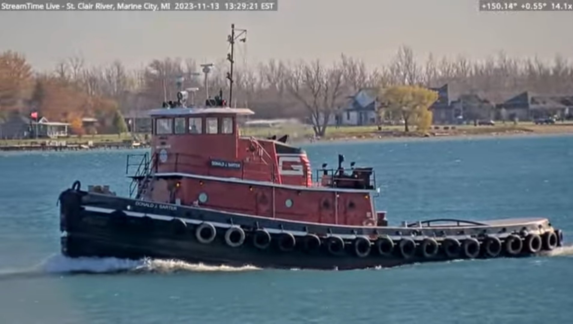 Solve G-Tug Donald J. Sarter jigsaw puzzle online with 104 pieces