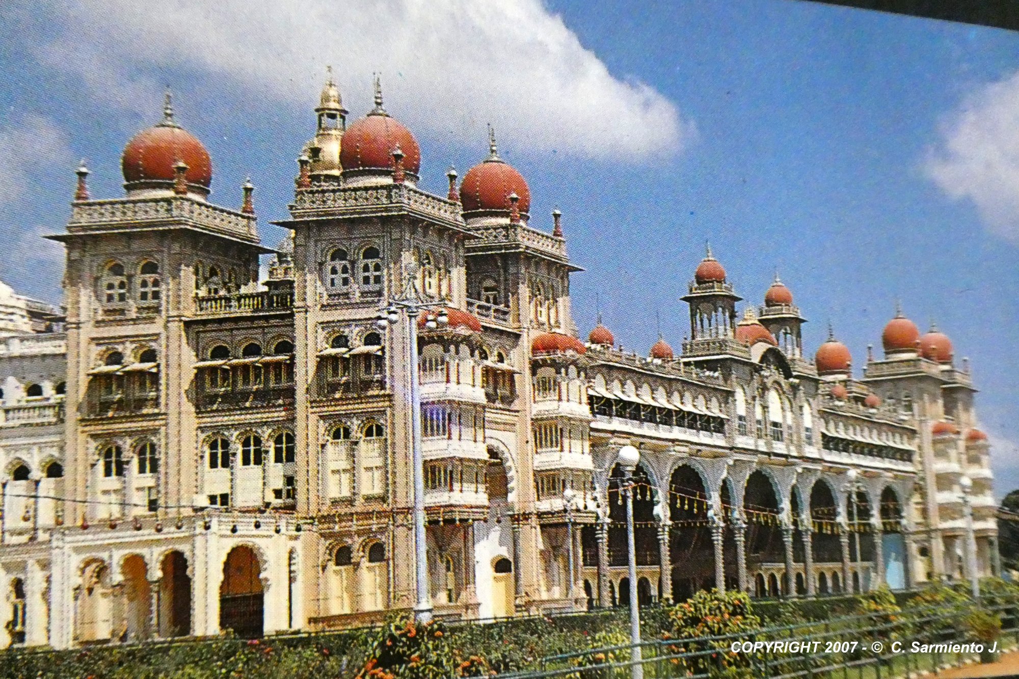 Solve INDIA (Southern) - Mysore - The Mysore Palace - Side View of the ...