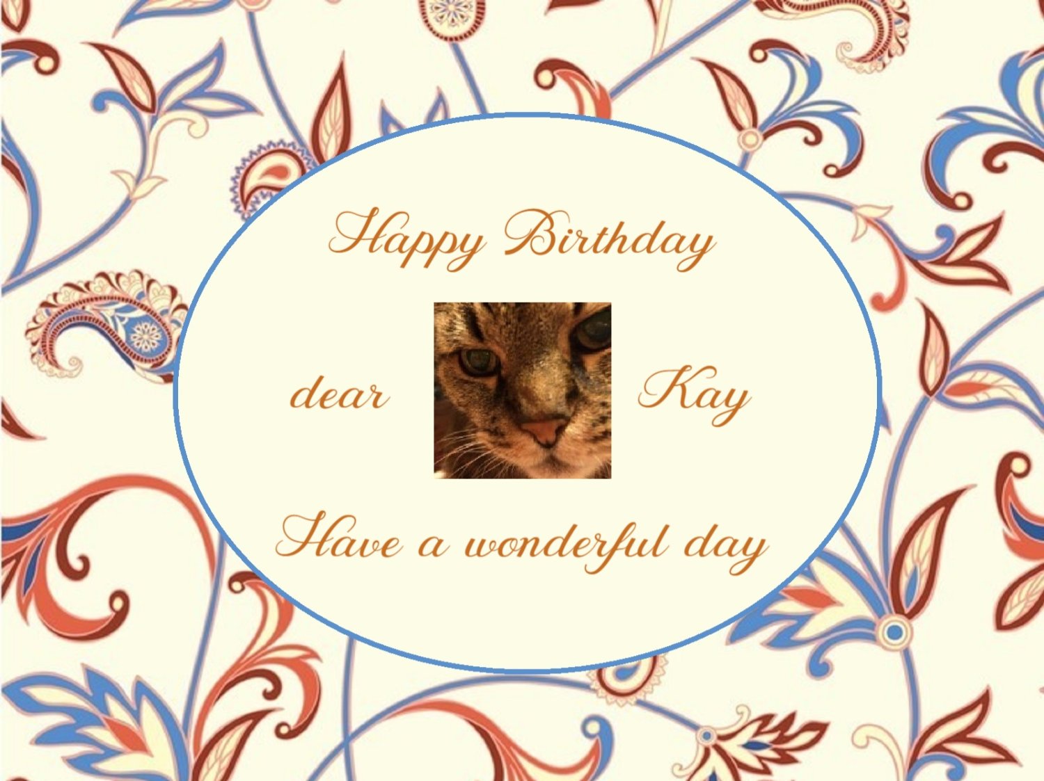 Solve Happy Birthday dear Kay (Kayboblee) jigsaw puzzle online with 12 ...