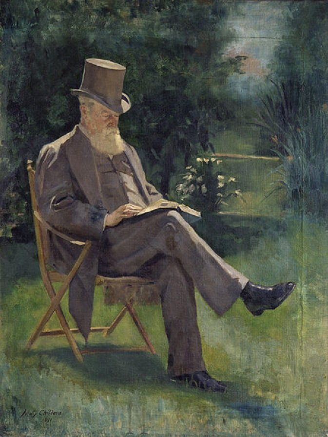 Solve Milly Childers Hugh Culling Eardley Childers 1891 jigsaw puzzle ...