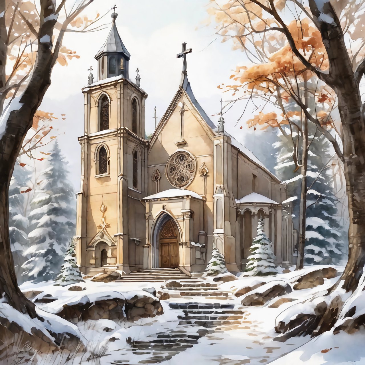 Solve Church jigsaw puzzle online with 100 pieces