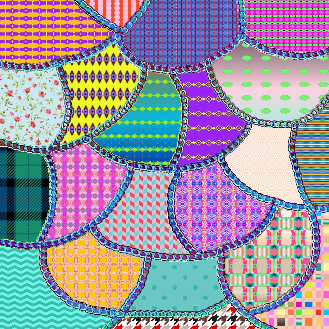 Solve CHAINED TOGETHER 2 jigsaw puzzle online with 100 pieces